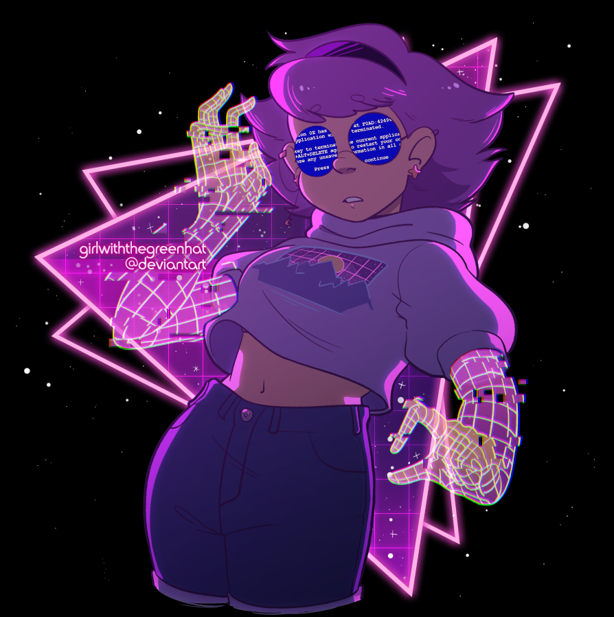 Neon Error By GirlWithTheGreenHat On DeviantArt neon-error-by-girlwiththegreenhat-on-deviantart