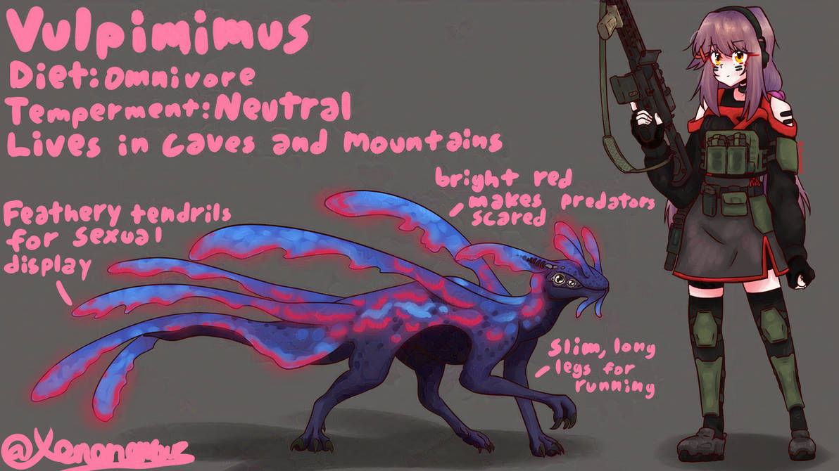Vulpimimus By Xenonomous On Deviantart