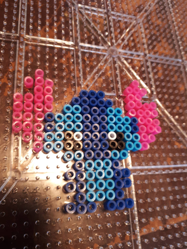 Stitch Perler Bead Creation By Birdgoddess123 On Deviantart