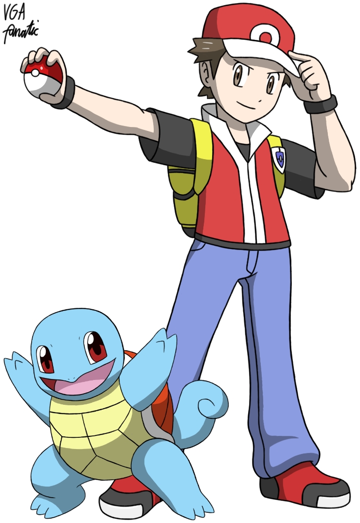 Pokemon Trainer Red By Vgafanatic On Deviantart