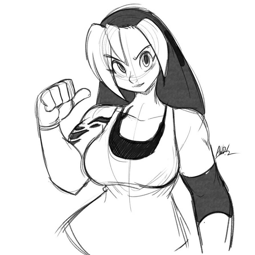 Miranda Sketch By Andrew Dickman By Vgafanatic On Deviantart