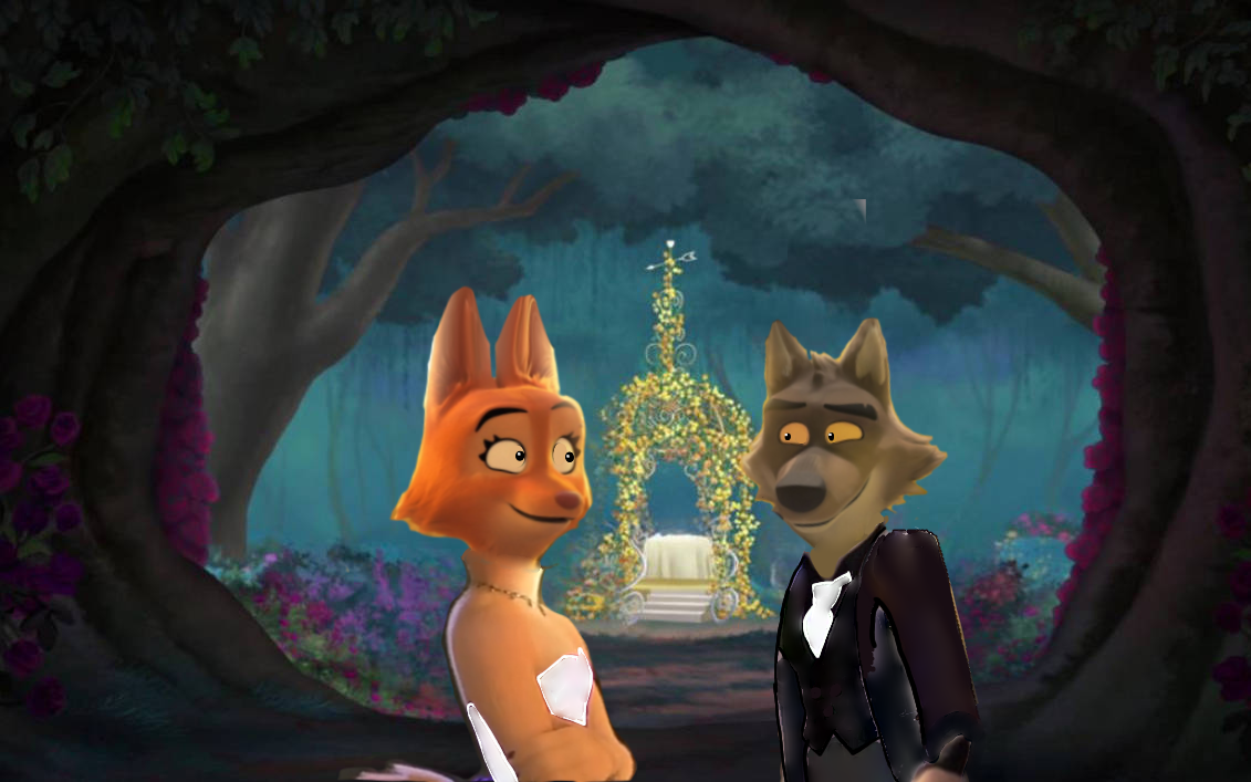 Mr Wolf X Diane Foxington By Oliviarosesmith On Deviantart