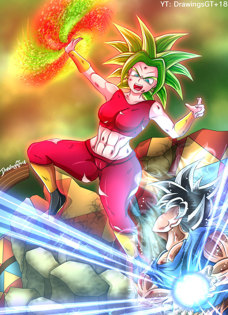 Yt Drawingsgt18 Kefla Vs Goku By Miguelgt27 On Deviantart