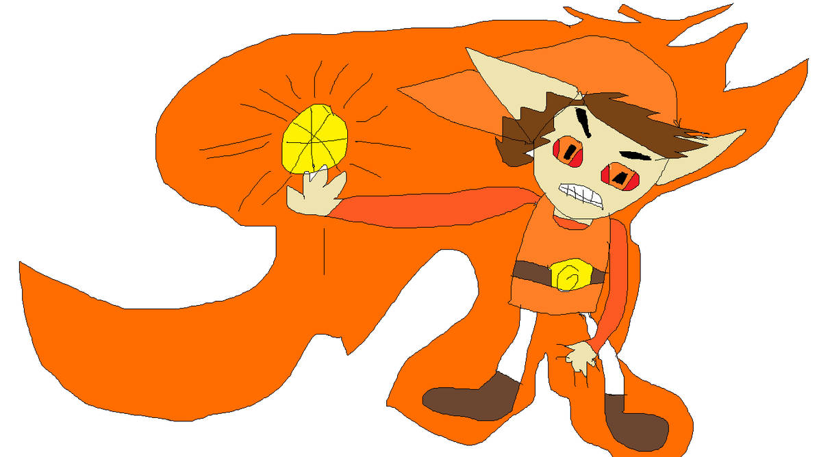 My Oc Unleshes The Dragon Tail By Maarlo123456 On Deviantart