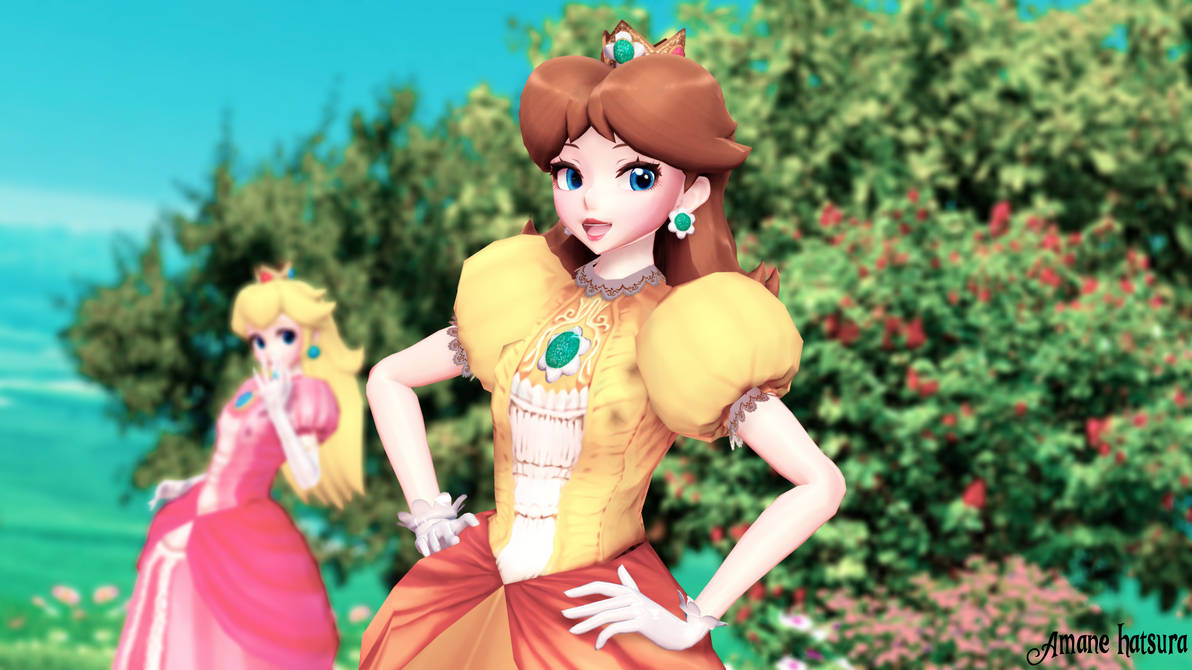 Mmd Tda ~ Princess Daisy ~ By Amanehatsura On Deviantart
