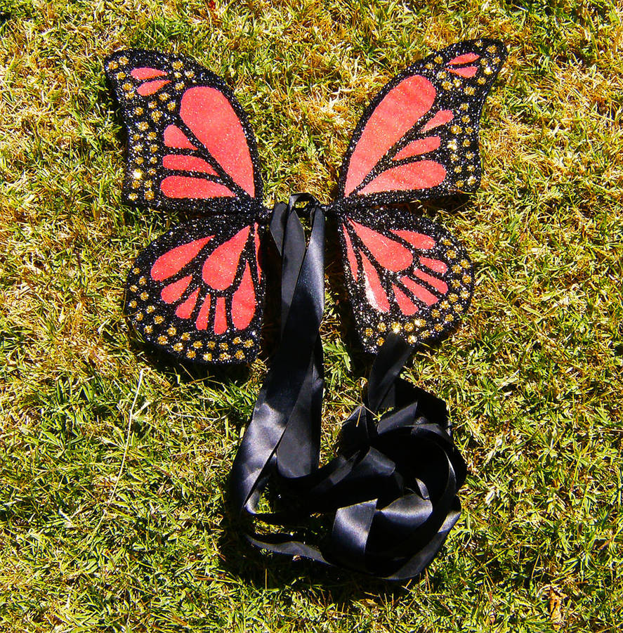 Pink Monarch Butterfly Wings By Geekerymade On Deviantart