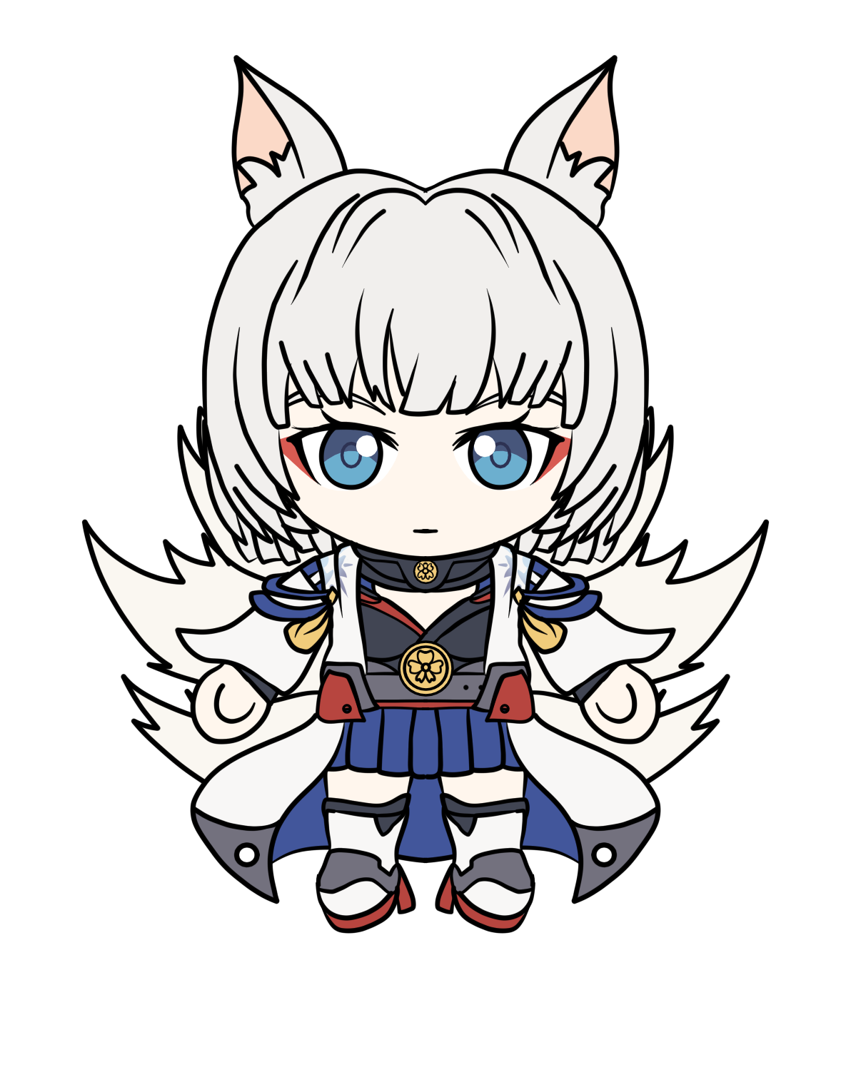 Kaga Azur Lane Mini Doll By Firerman2 On Deviantart