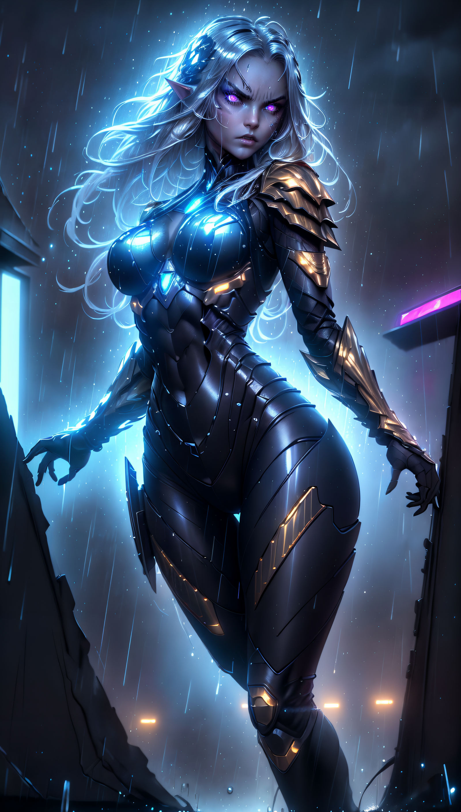 Cyberpunk Elf By Stumbler84 On Deviantart