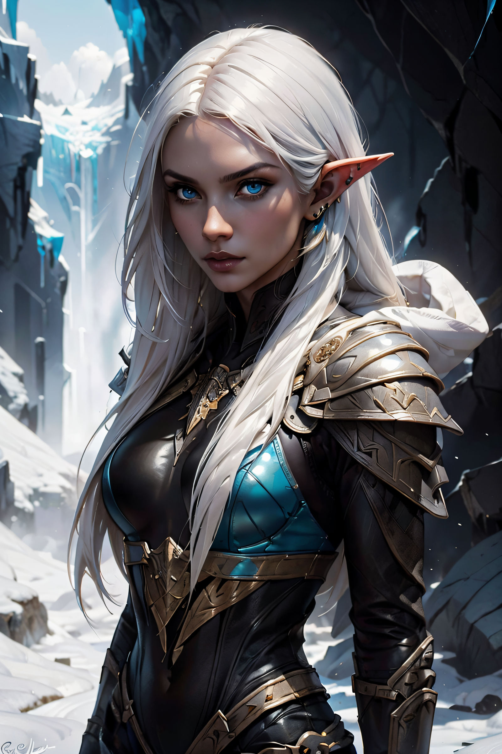 Young Ice Elf By Stumbler84 On Deviantart