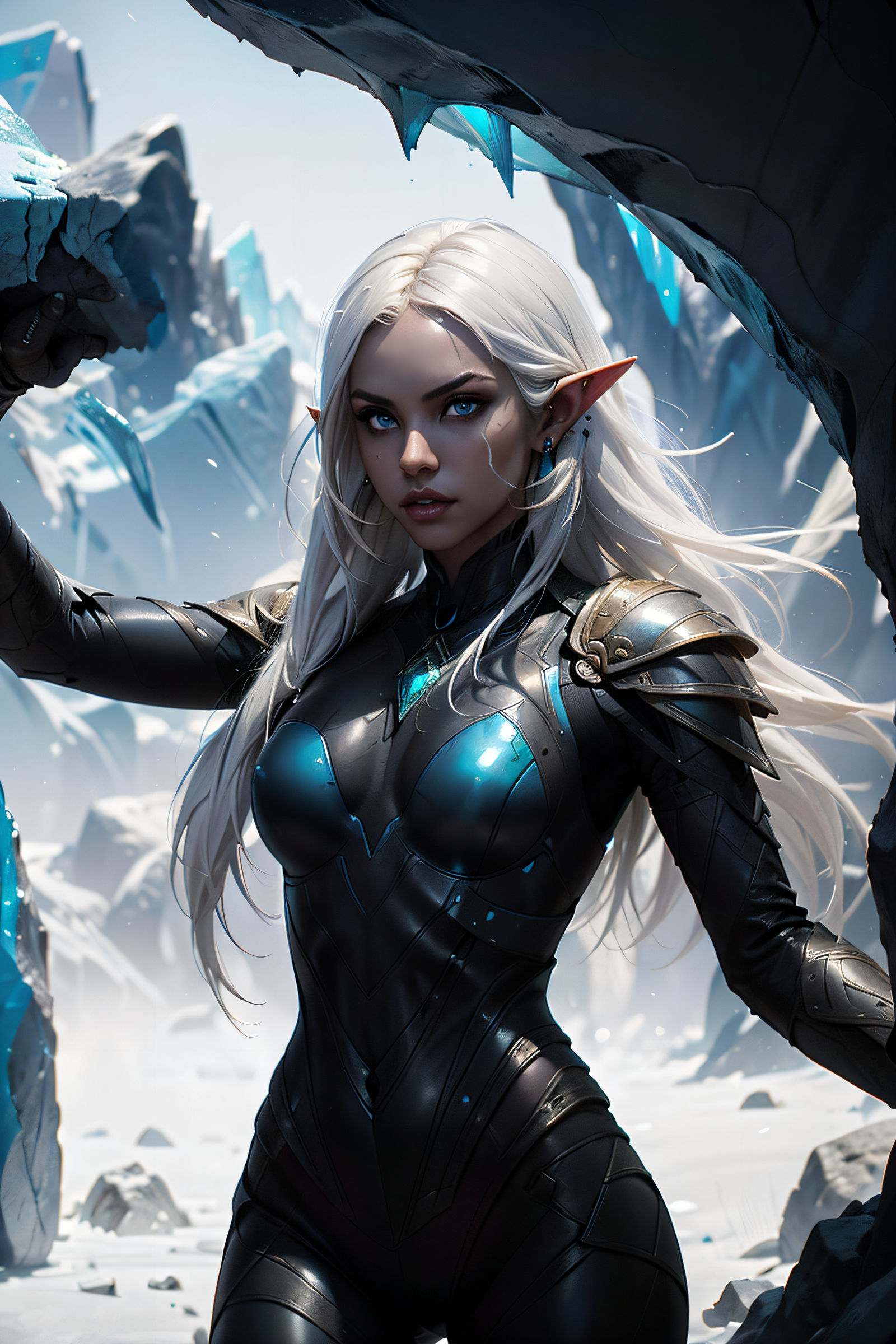 Ice Elf Outtake By Stumbler84 On Deviantart