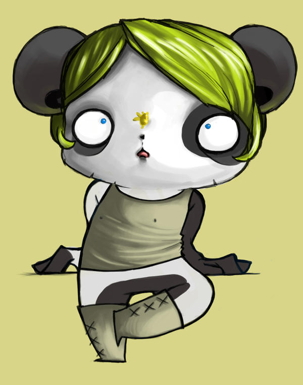 Little Panda and Bee. by Caliph-Vizer on DeviantArt