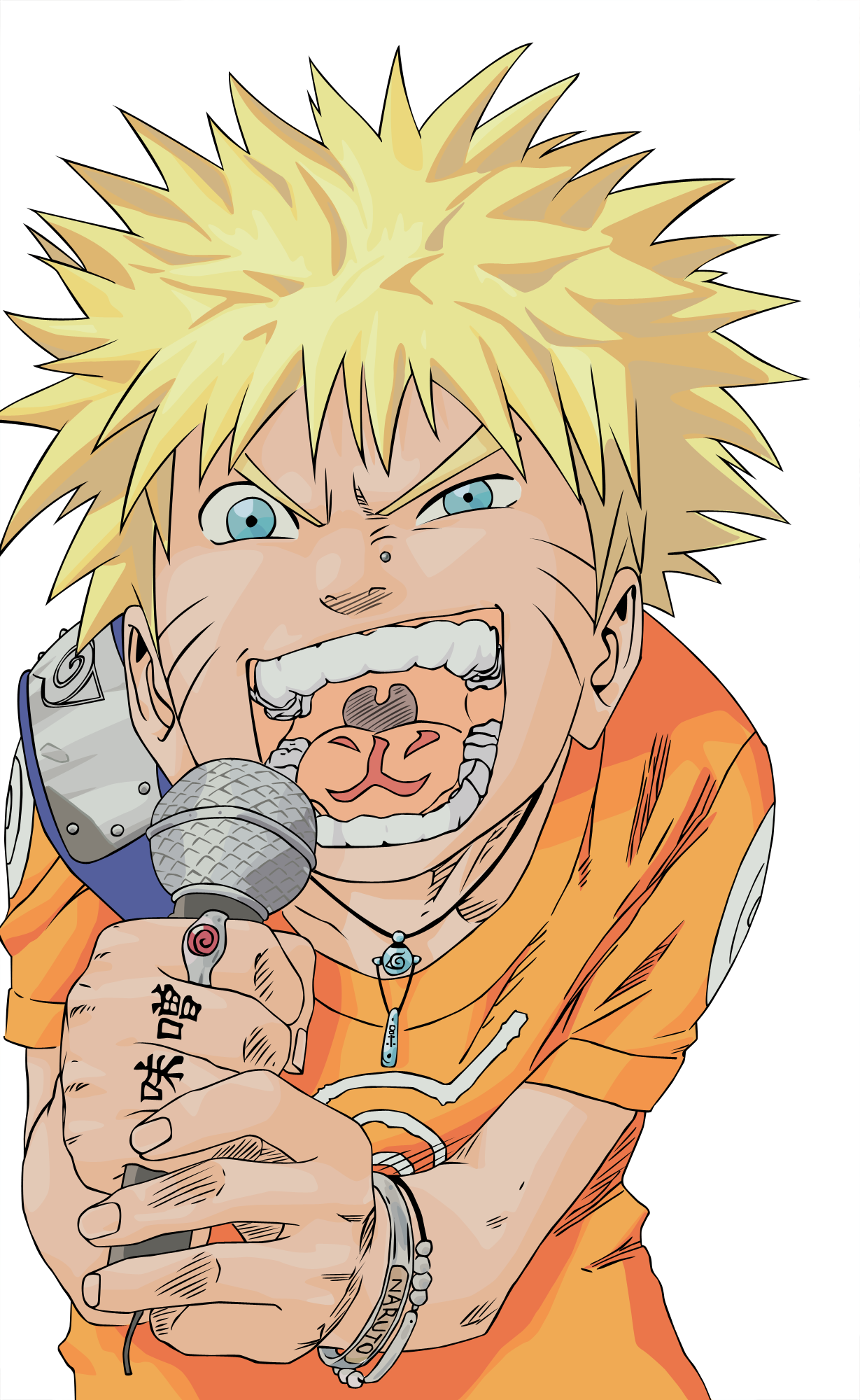 Punk Naruto -- Colored Vector by xanthGFX on DeviantArt