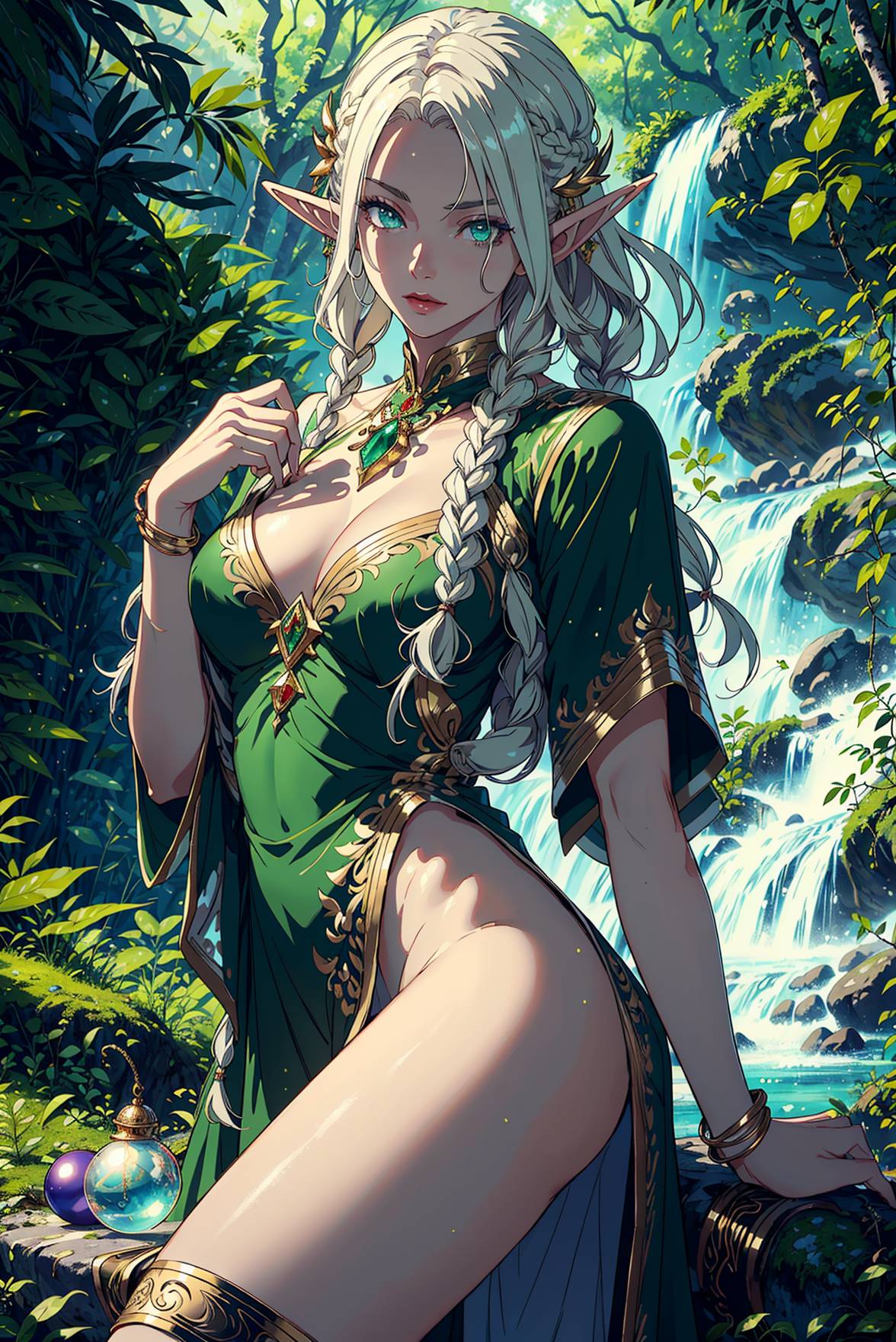 Elf Girl By Waifu2art On Deviantart