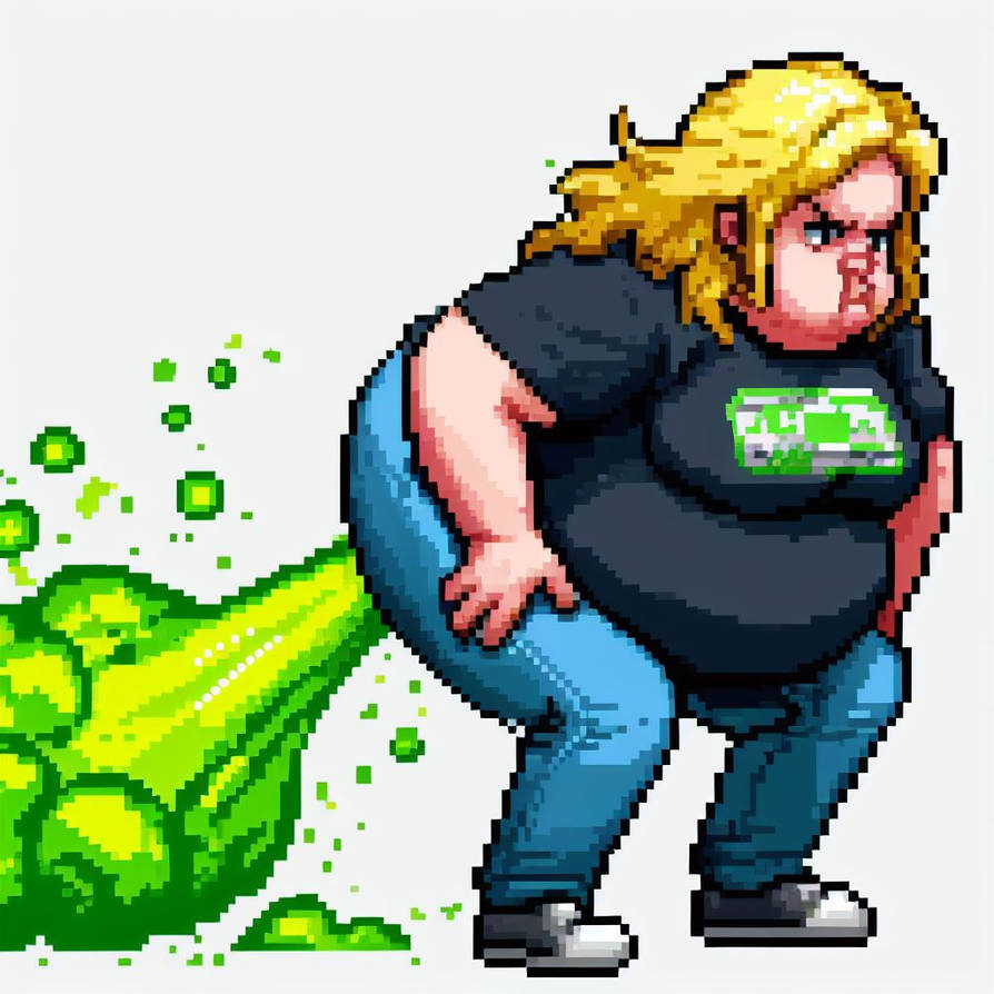 Ai Fat Girl Fart Art Blonde Girl 58 By Iluvgirlfarting On Deviantart
