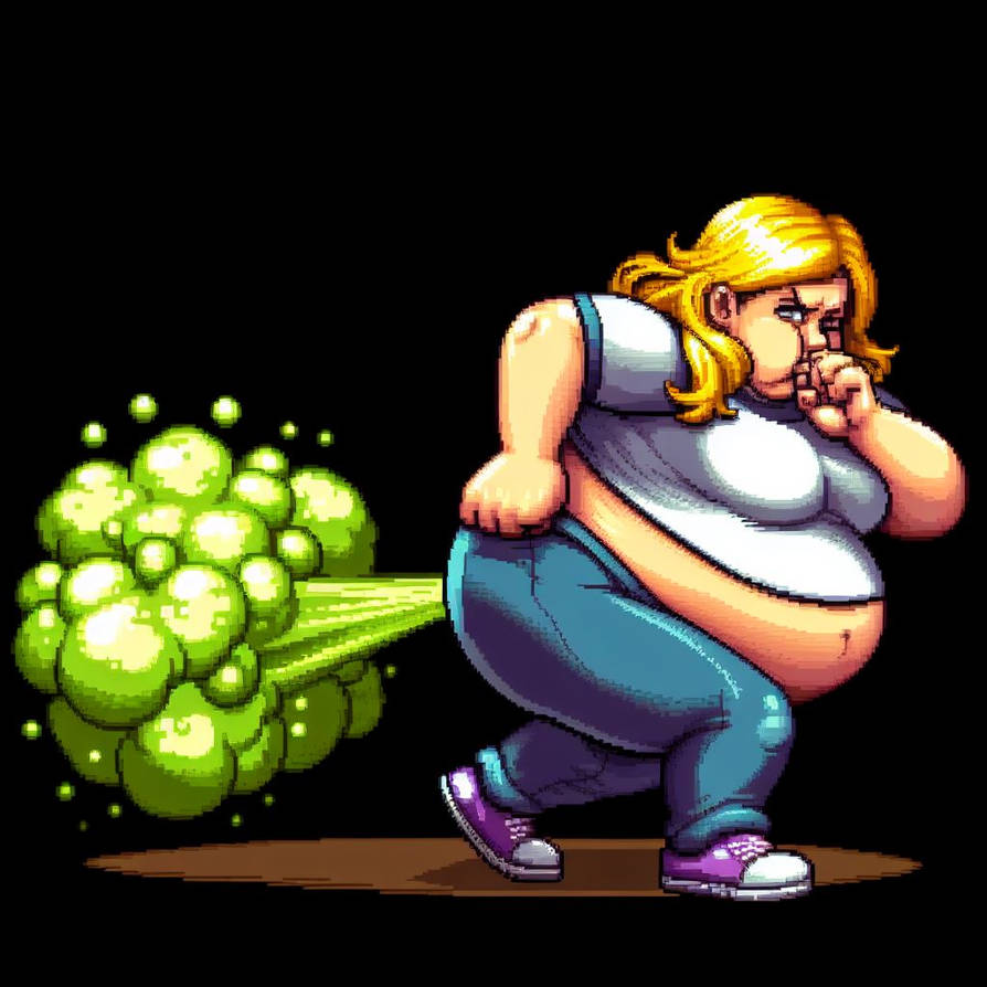 Ai Fat Girl Fart Art Blonde Girl 94 By Iluvgirlfarting On Deviantart