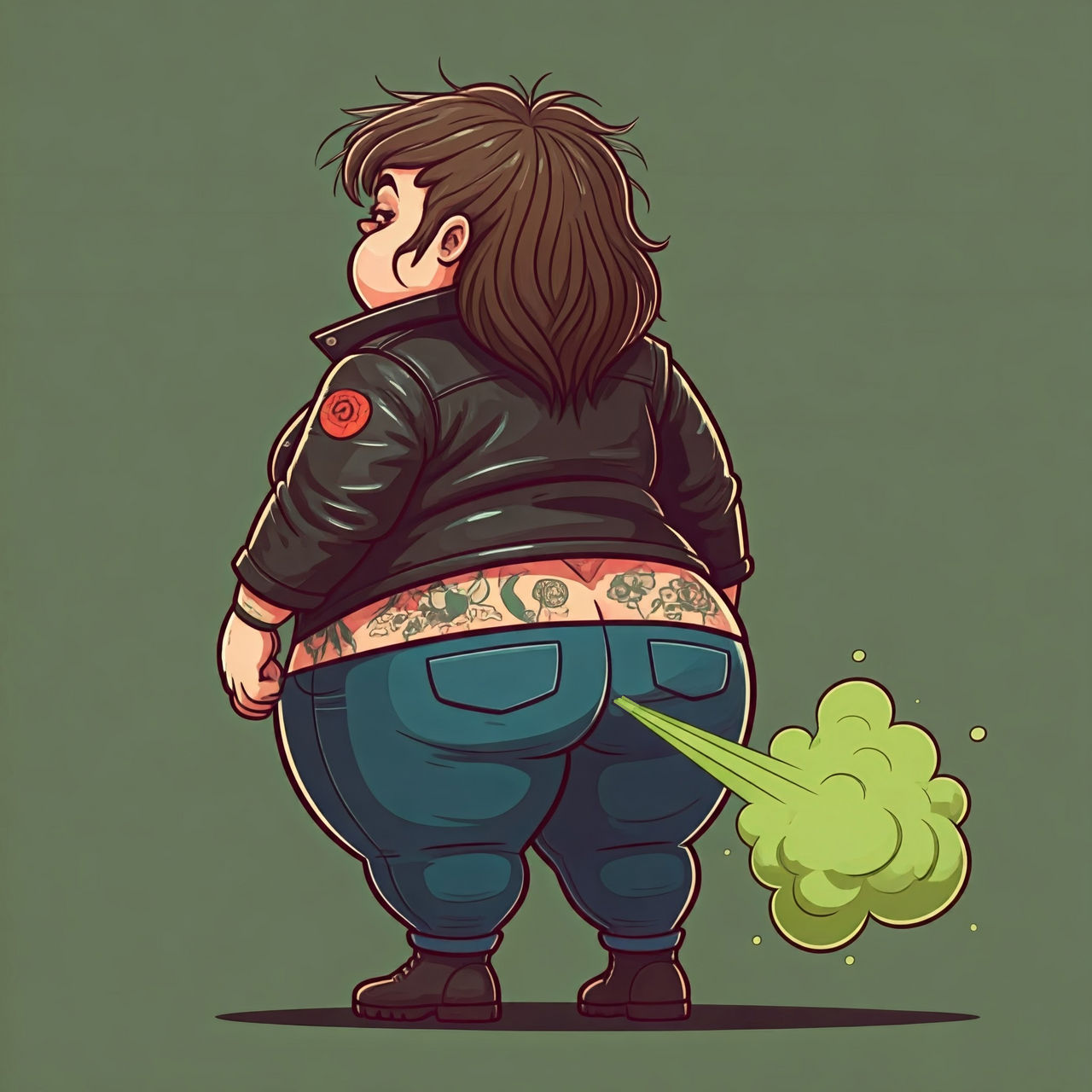 Ai Fat Girl Fart Art Criminal 2 By Iluvgirlfarting On Deviantart