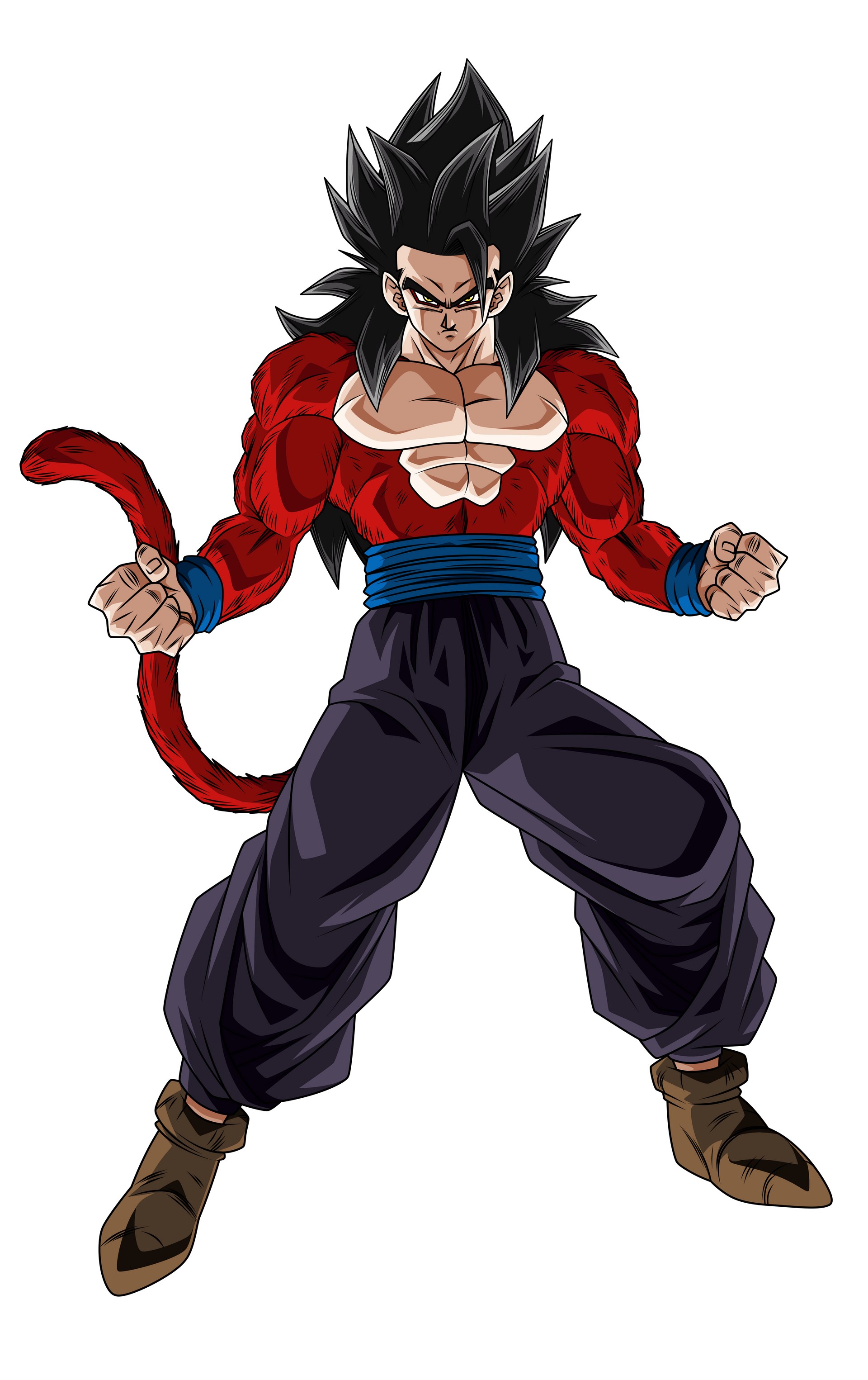 Gohan Gt Ssj4 1 Alt Palette 3 By Ssjrose890 On Deviantart