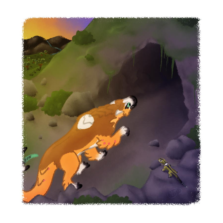 Creepy Cave by cosmicgelatinart on DeviantArt Creepy Cave by cosmicgelatinart on DeviantArt