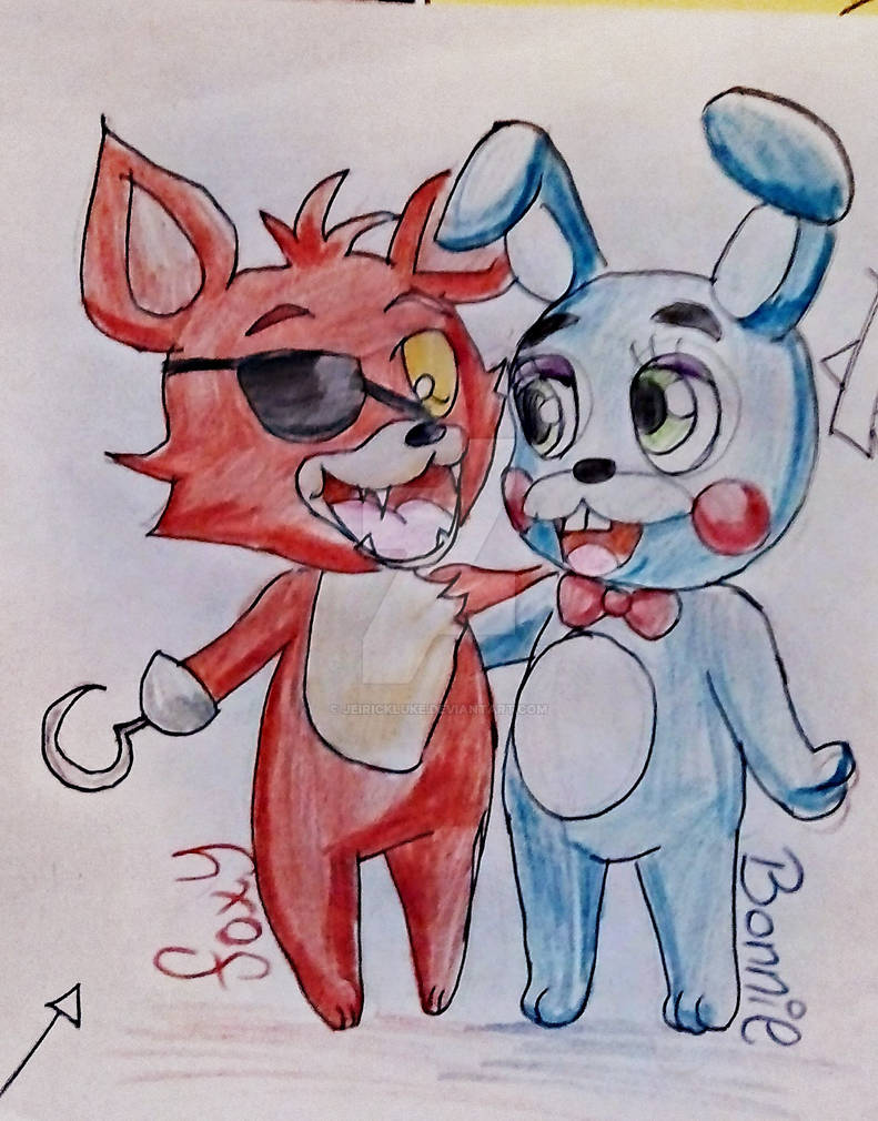 Bonnie X Foxy By Jeirickluke On Deviantart