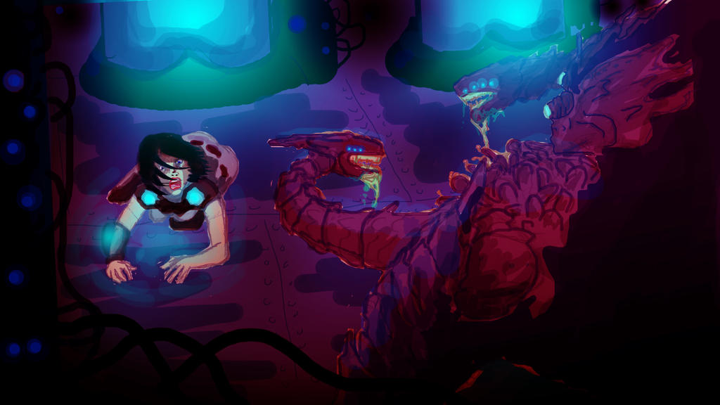 'The Alien Interloper' by Artistic-Influenza on DeviantArt