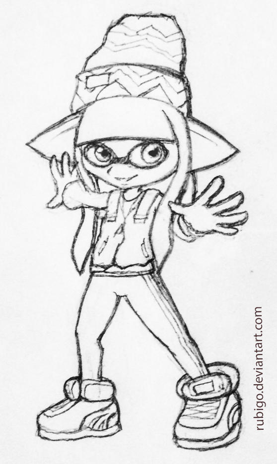 Splatoon Sketch 2 by Rubigo on DeviantArt Splatoon Sketch 2 by Rubigo on DeviantArt