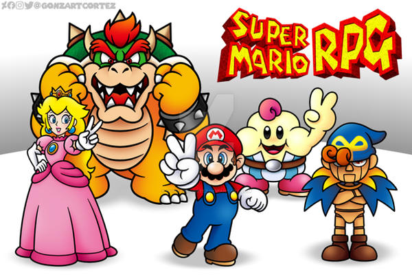SUPER MARIO RPG by GonzArtCortez on DeviantArt SUPER MARIO RPG by GonzArtCortez on DeviantArt