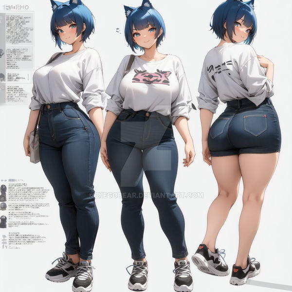 Adopt Casual Neko Girl Open By Diegobear On Deviantart