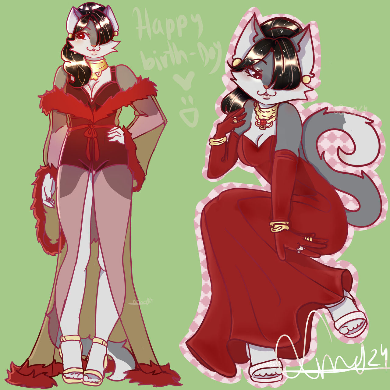 Red In Red Drees By Rojoxma On Deviantart