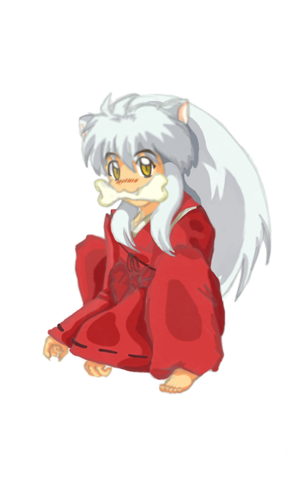 Chibi Inucoloured By Hylian Rinku On Deviantart
