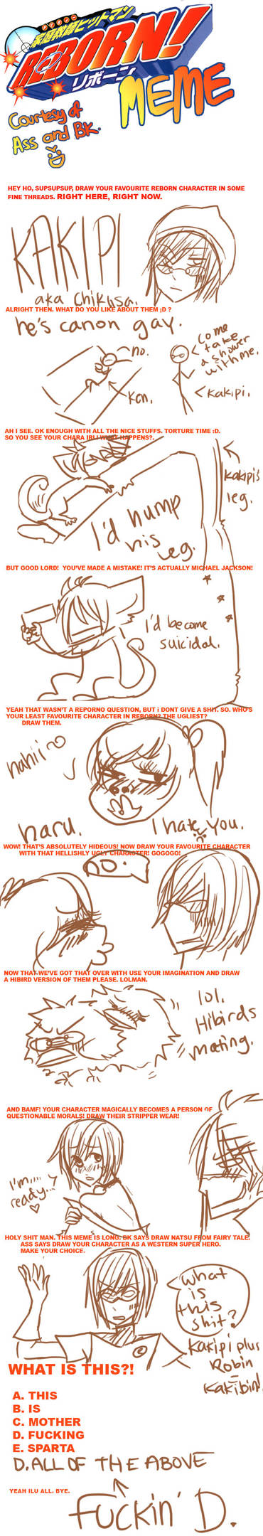 Katekyo Hitman Reborn Meme 2 by Pokcy on DeviantArt