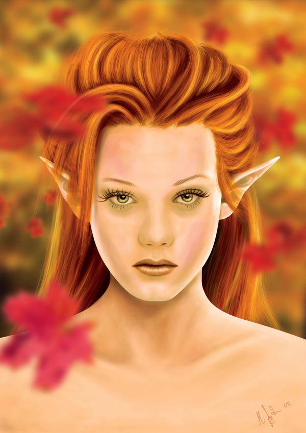 She - Elf of the Wood by ingrammike on DeviantArt