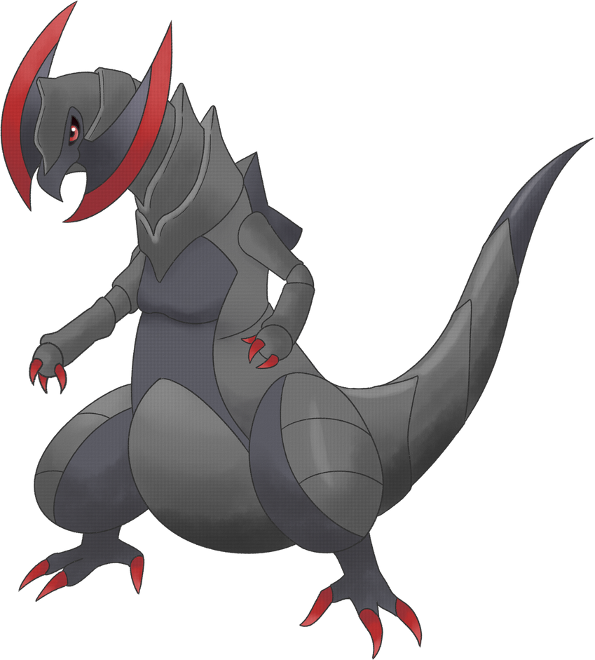 P25 5 2 Haxorus Shiny By Hanawa Ss On Deviantart