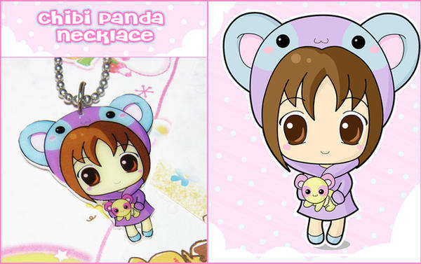 Chibi Panda Girl Necklace By Bapity88 On Deviantart