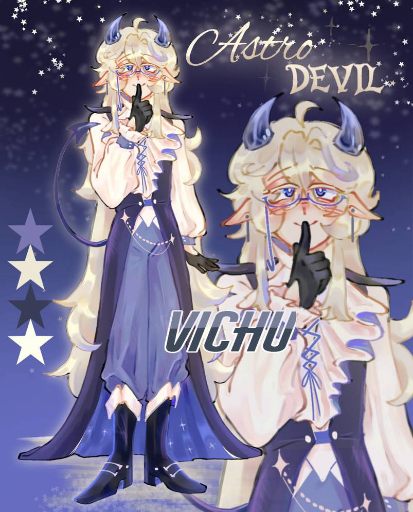 Astro Devil Adopt Close By Vichuuuu On Deviantart