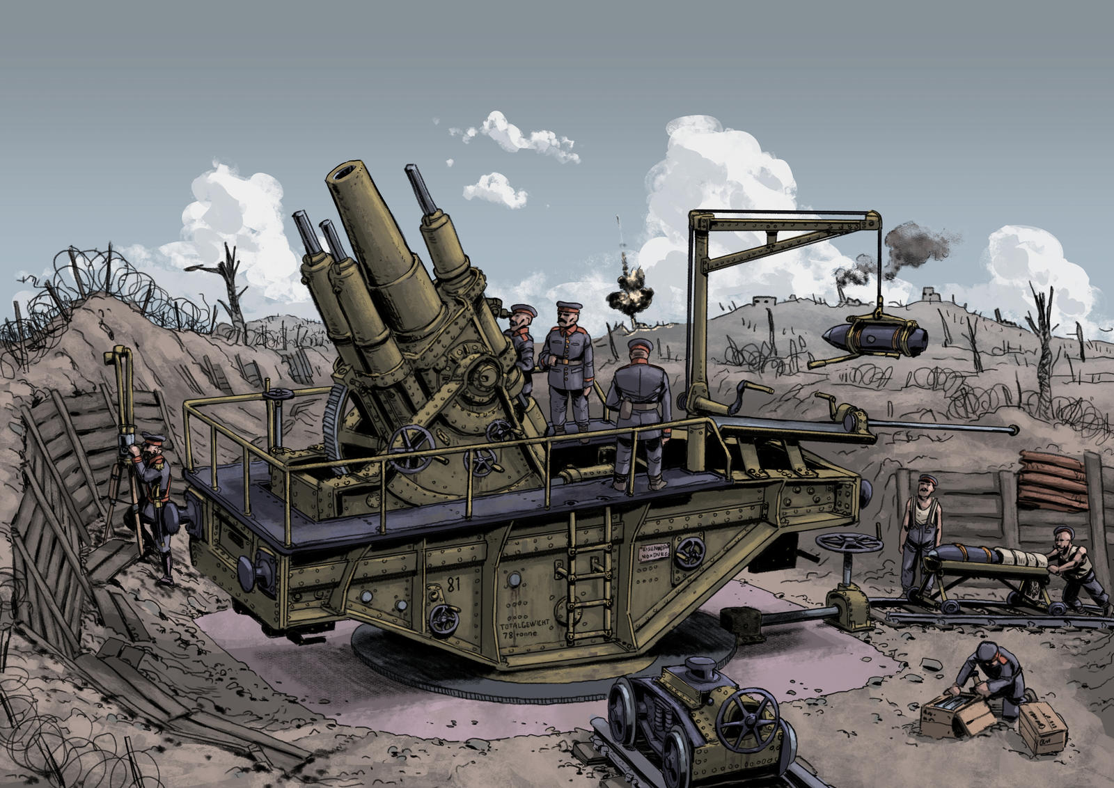 Siege Gun Position By PenUser On DeviantArt siege-gun-position-by-penuser-on-deviantart