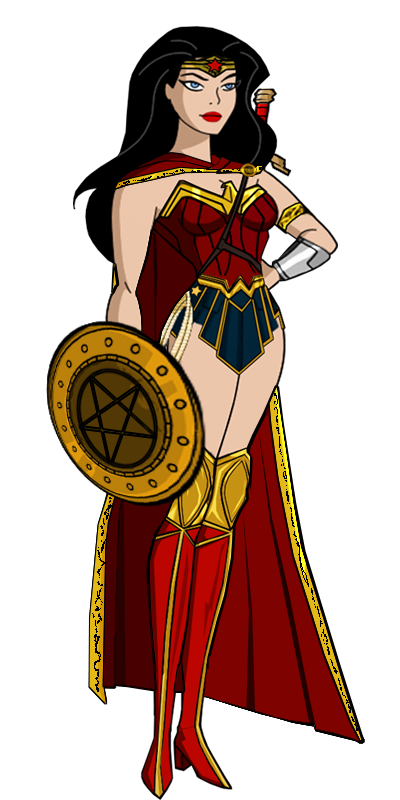 Jl Wonder Woman Dc Rebirth By Alexbadass On Deviantart