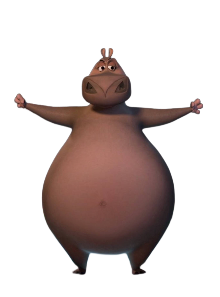 Fat Gloria The Hippo By Kellypostell On Deviantart