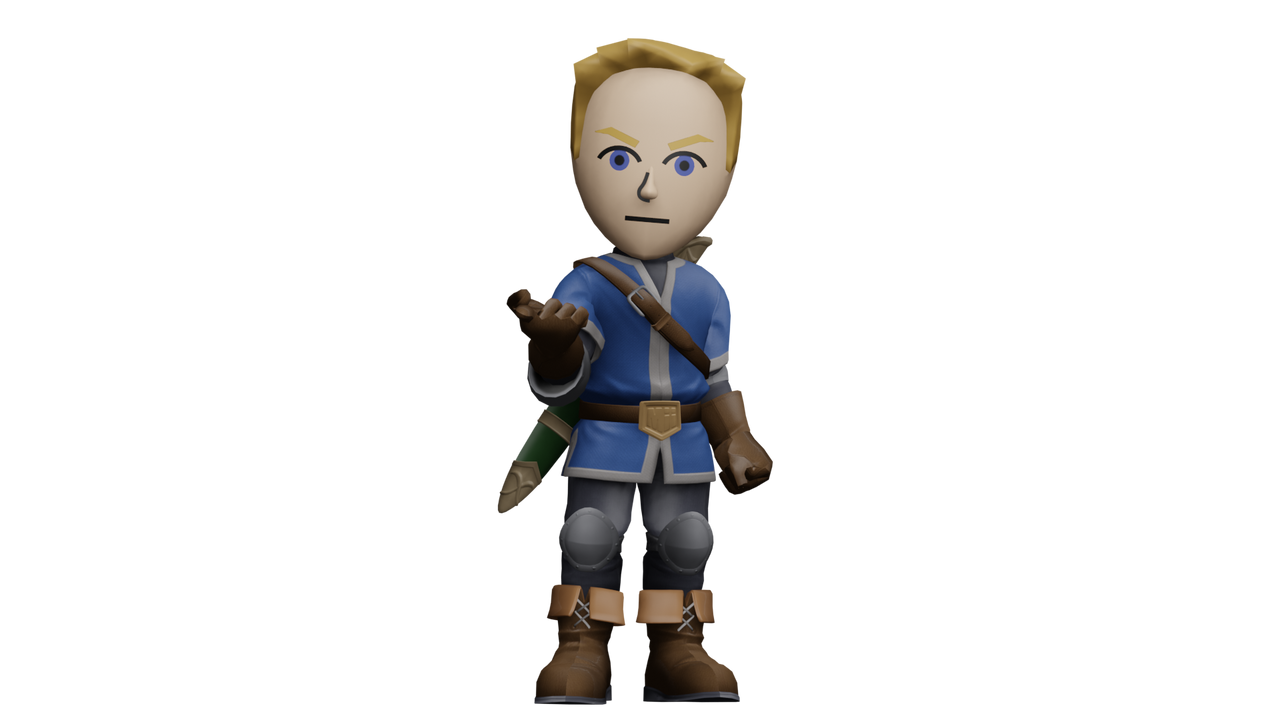 Mii Swordfighter Render By Tvronethetvrobot2023 On Deviantart