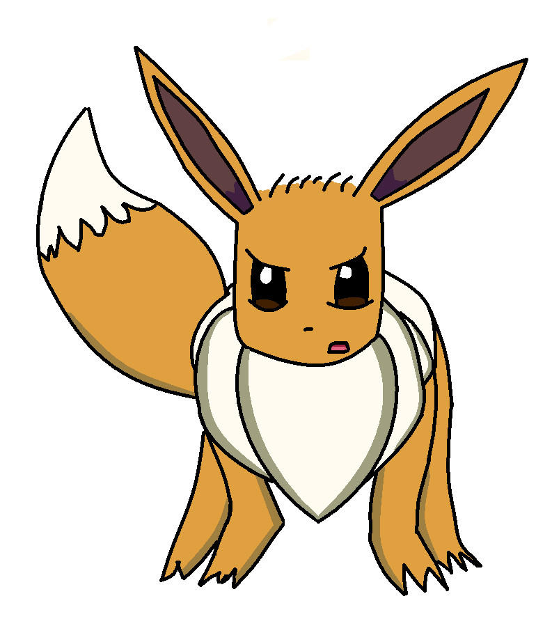 Battle-Ready Eevee by Hikaru-Ookami on DeviantArt