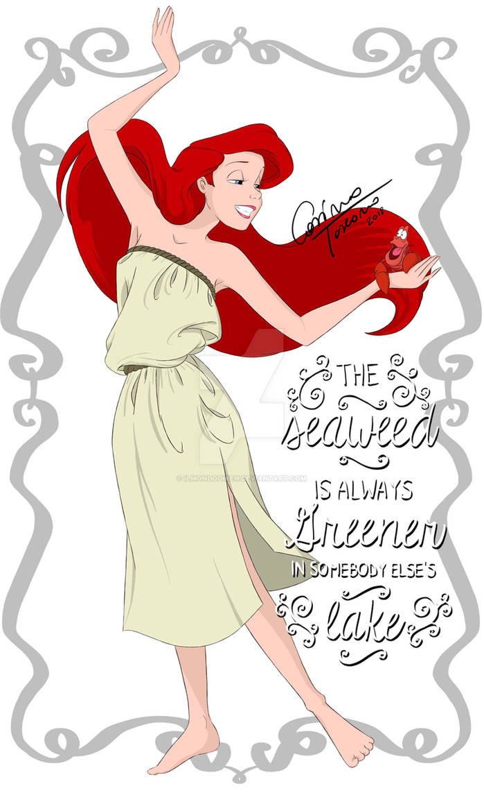 Ariel Humans Dress By Ilmondodiken On Deviantart