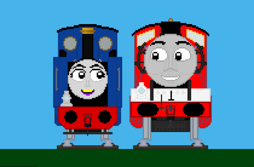 Shannon meets My Trainsona by GodzillaFan2028 on DeviantArt Shannon meets My Trainsona by GodzillaFan2028 on DeviantArt