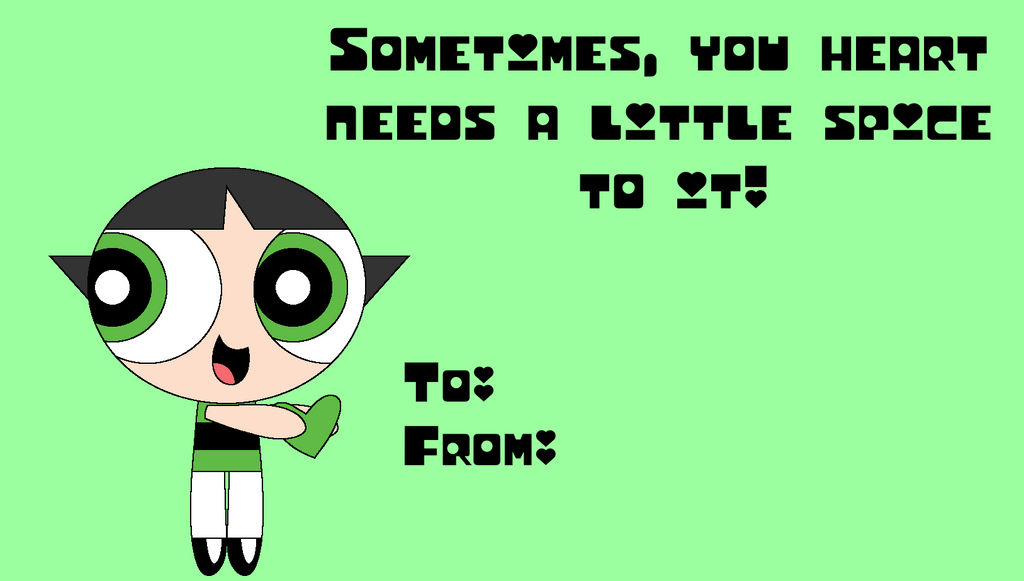 Ppg Buttercup Valentine By Worldofcaitlyn On Deviantart