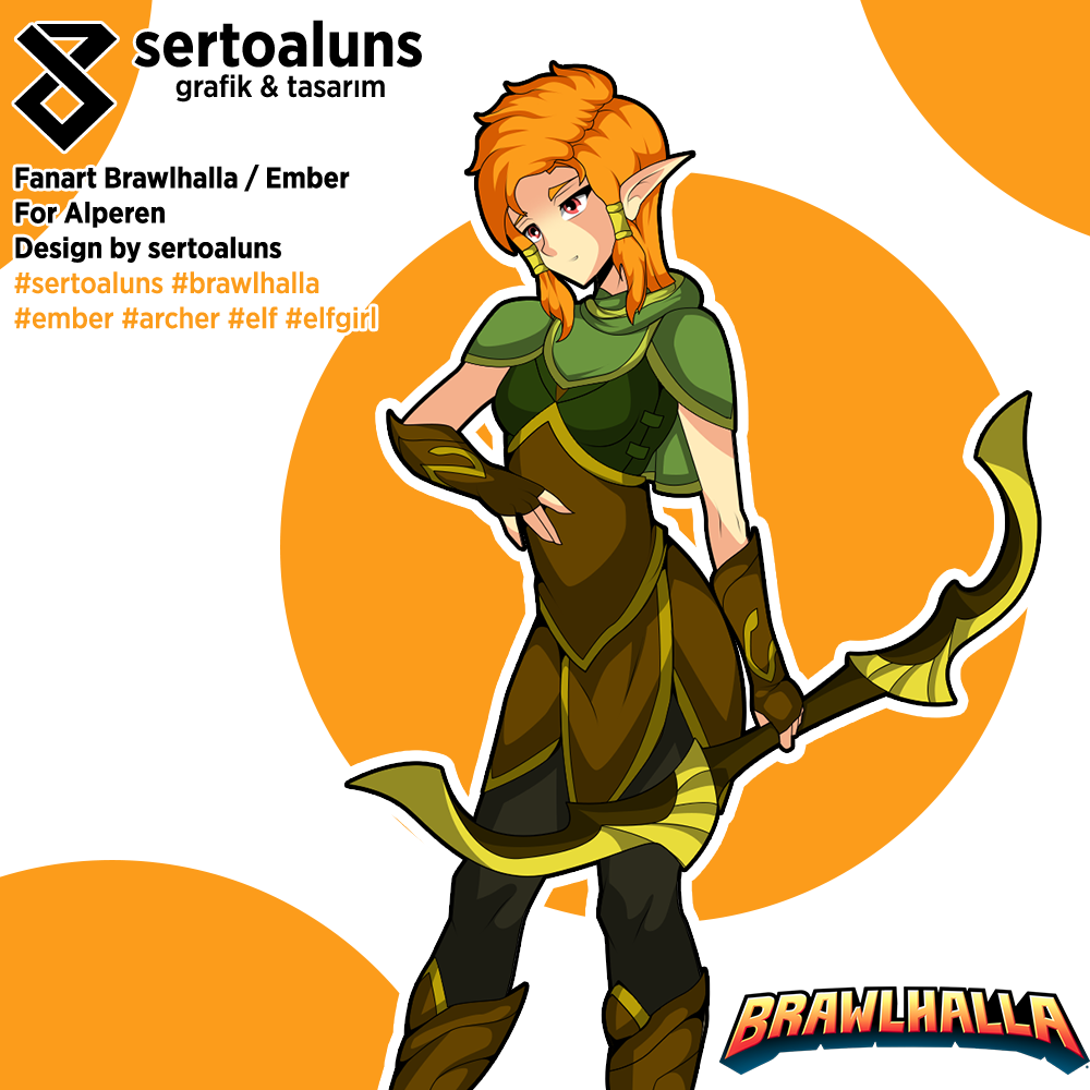 Fan Art Brawlhalla Ember By Sertoaluns On Deviantart