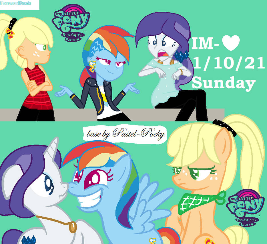 Ajs Rds And Raritys New Looks Mlp And Eqg By Izzysingz On Deviantart