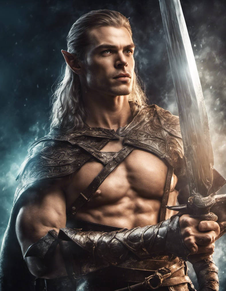 Elven Warrior By Datatude On Deviantart