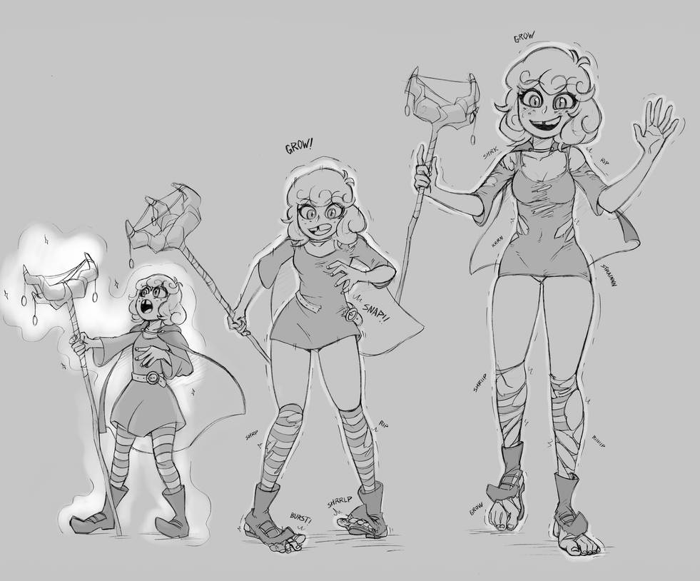 Commission Tillys Magical Mishap By Homer Rier On Deviantart