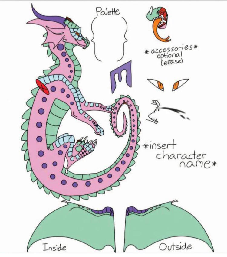 Wings of Fire Rainwing Adopt by AsherCrasher on DeviantArt Wings of Fire Rainwing Adopt by AsherCrasher on DeviantArt