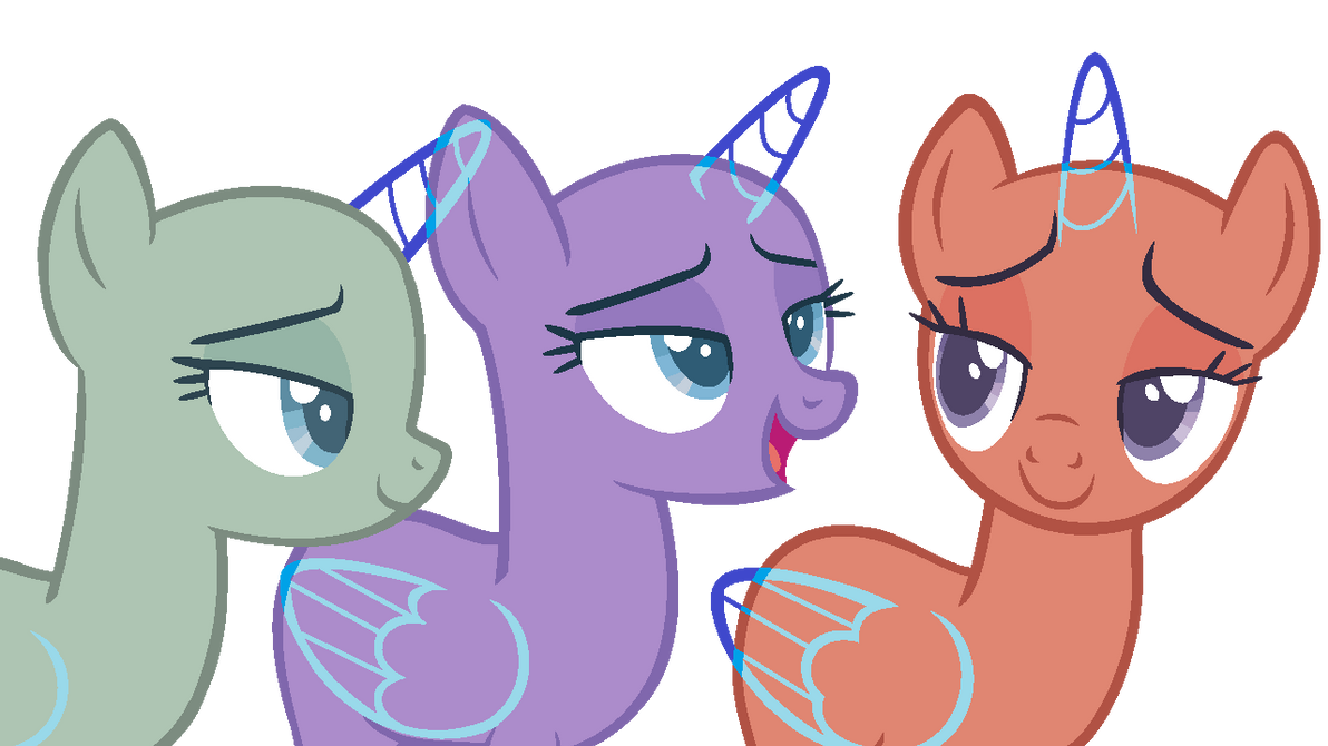 Mlp Base Girl Talk By Alari1234 Bases On Deviantart