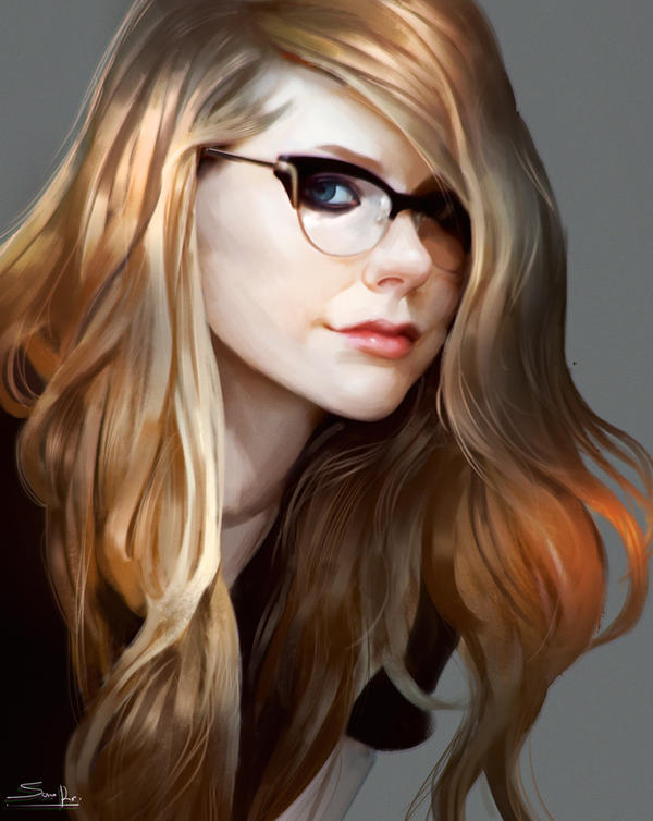 Avril Lavigne Glasses By Ron Faure On Deviantart