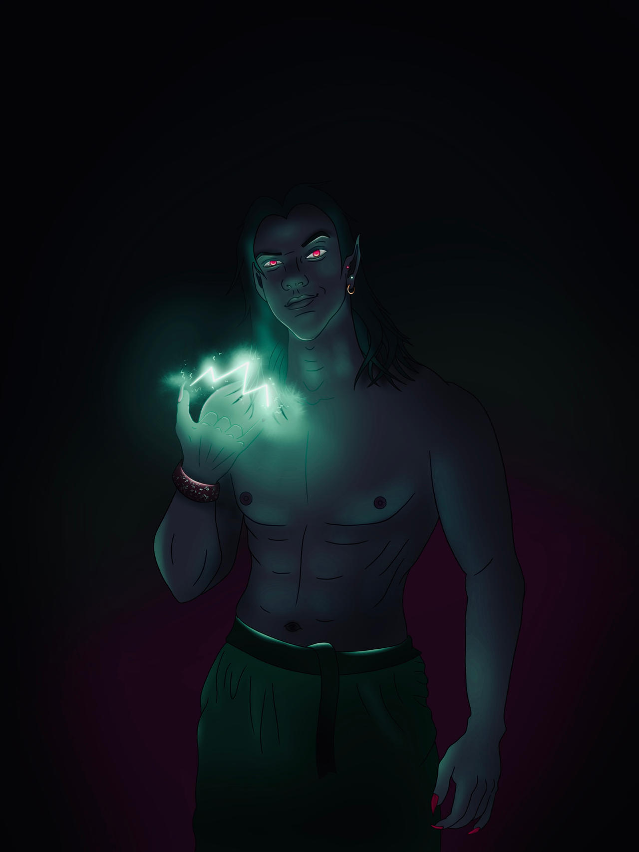 Sexy Dark Elf By Xarvayn On Deviantart